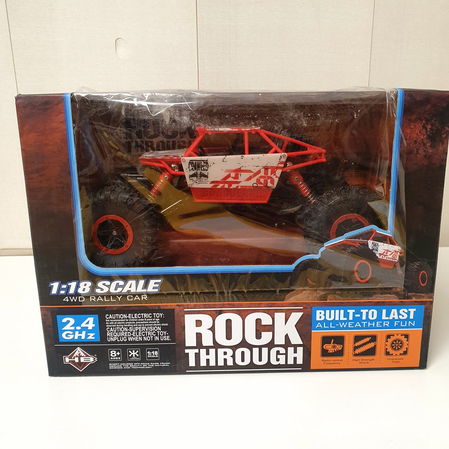 2.4 GHZ Rock Through Remote Controlled Car, 102100 – AJ Traders