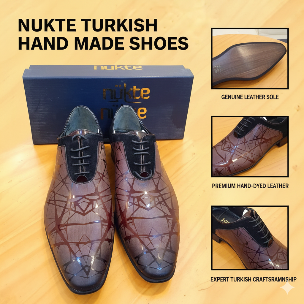 Nukte Hand Made Turkish Shoes ART007 – AJ Traders