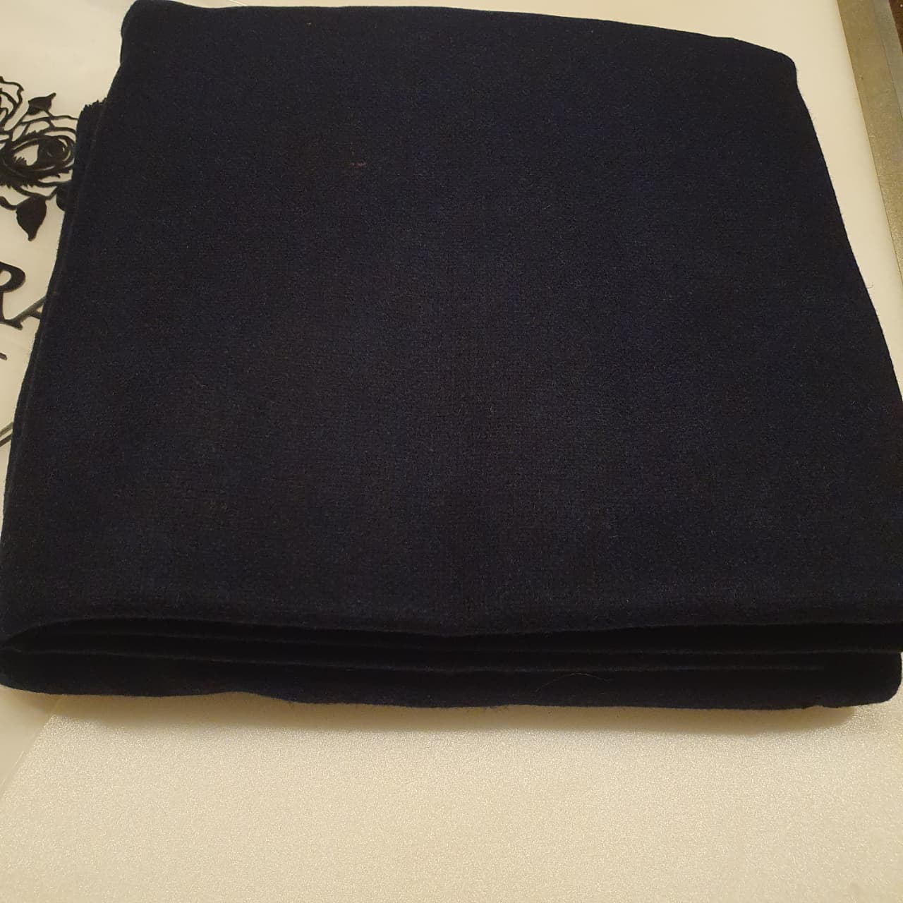 Navy Blue Coat or waist Coat Fabric 2 Meter 33450 – AJ Traders